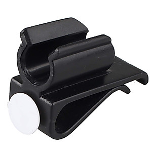 Futheda 6PCS Golf Club Bag Clip on Putter Clamp Holder Golf Putter Clip Putting Organizer with Ball Markers Accessories - Black