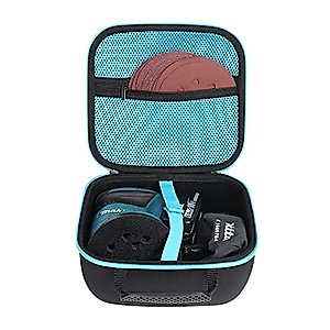 Khanka Hard Storage Case Replacement for Makita XOB01Z 18V LXT Lithium-Ion Cordless 5" Random Orbit Sander, Case Only