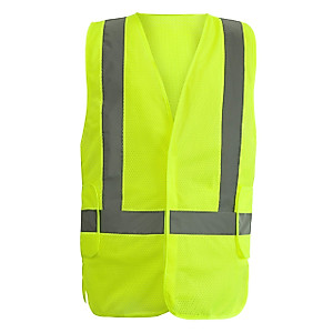 NYOrtho Reflective Vest For Walking - Highly Visible & Breathable Mesh Safety Vest Reflective -Lightweigh - Sweat-Free - ANSI/ISEA Class 3