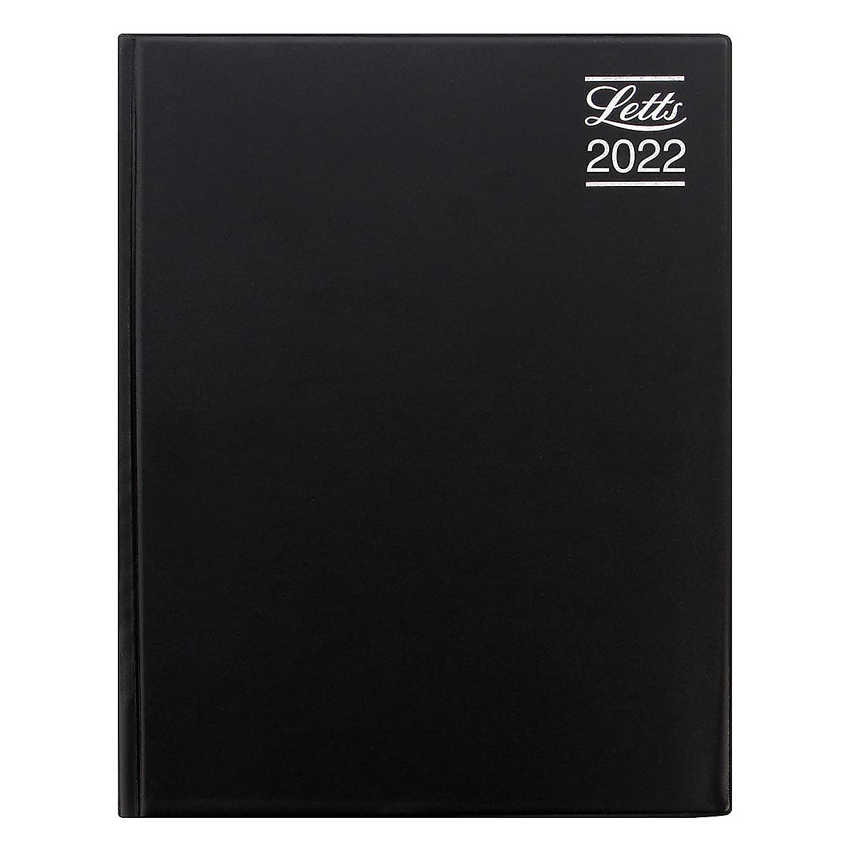 Letts Rhino 2022 diary - A4 week to view with appointments - black