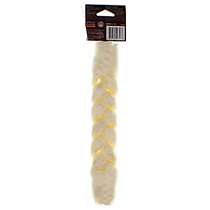 Hartz Natural Rawhide Retriever Braids, 10", 1 ea