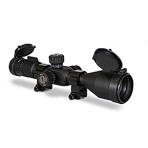 Monstrum G3 3-18x50 FFP Rifle Scope | Monstrum Extended Length Offset Scope Mount | 30 MOA | Bundle