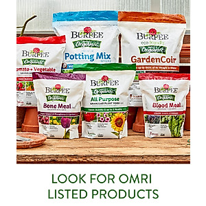 Burpee Organic Blood Meal Fertilizer | Add to Potting Soil | Excellent Natural Source of Nitrogen | for Tomatoes, Spinach, Broccoli, Leafy Greens | 3 lb, 1-Pack
