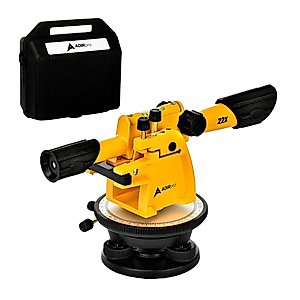 AdirPro Automatic Optical Level 22X - High Presicion Transit Level with Aircraft Grade Aluminum Telescope & Dust Protected Eyepeice - Premium Building Transit Level