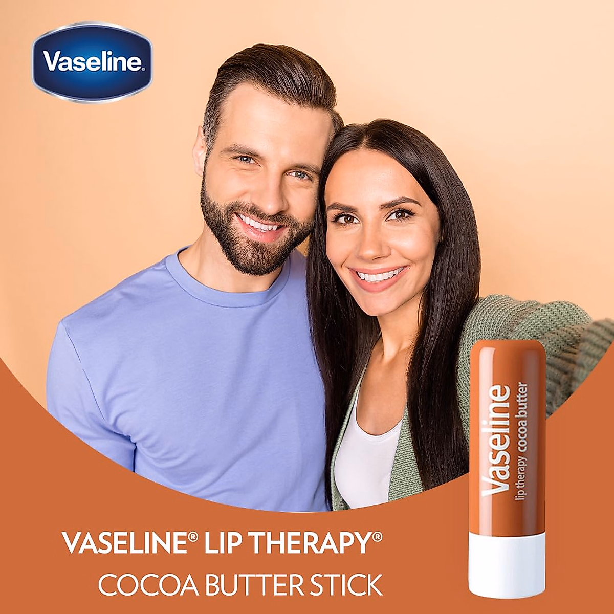 Vaseline Lip Therapy Cocoa Butter Twin Pack