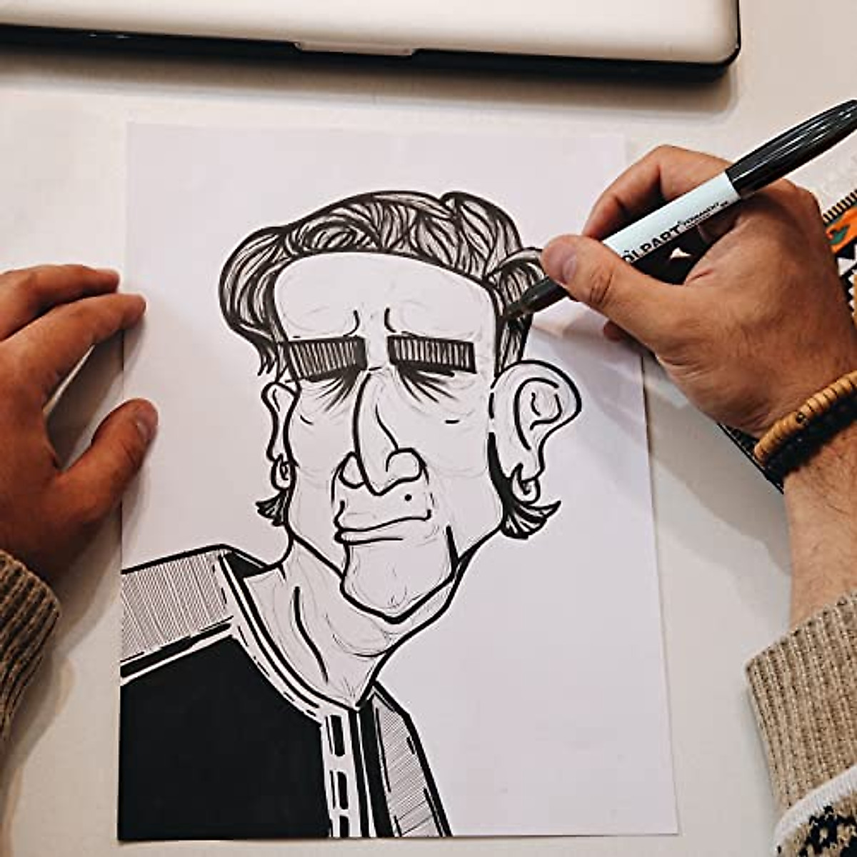 Permanent Markers,Fine Tip Black Permanent Marker Pens Bulk of 85 Pack Black Marker Set Waterproof,Quick Drying Black Markers Permanent Work On Wood,Metal,Plastic,Stone,Glass For Office School Home