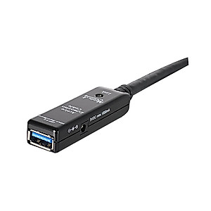 SIIG USB 3.0 Active Repeater Cable 20-Meters (JU-CB0811-S1) Black