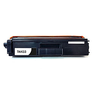 GreenEngineered High Yield Toner Cartridges Value Pack - Compatible for TN433 Brother TN433BK TN433C TN433M TN433Y (BCMY) (4)