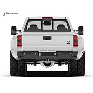 Elektroplate Officially Licensed U.S. Air Force Wings Chrome Auto All Metal Emblem for Cars, Trucks, and All Auto | Universal Fit at 3" x 3.4" | Weatherproof