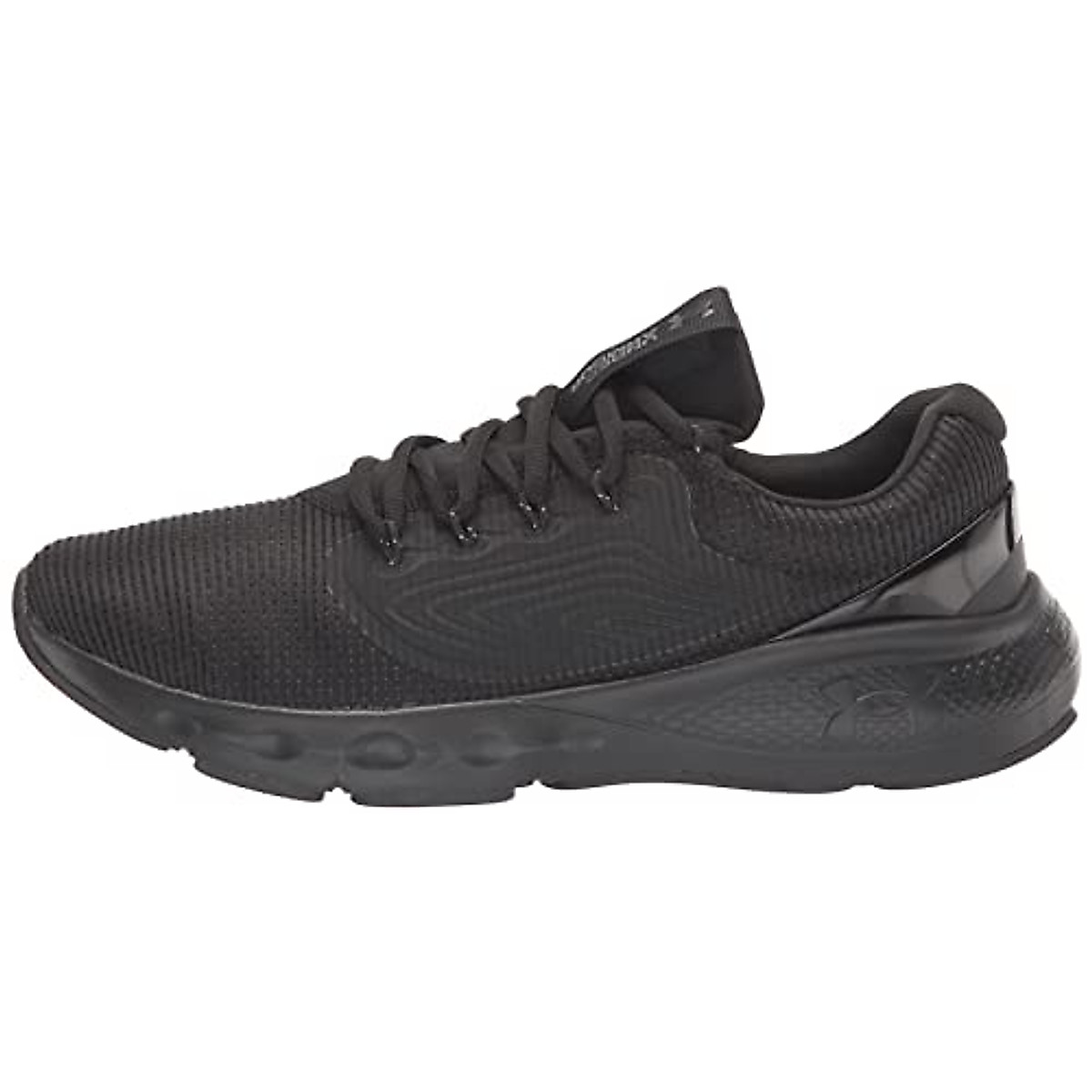 Under Armour Men's Charged Vantage 2 Road Running Shoe, Black (002)/Black, 9