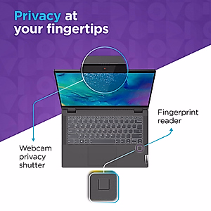 Lenovo Flex 5 Laptop, 14.0" FHD Touch Display, AMD Ryzen 5 5500U, 16GB RAM, 256GB Storage, AMD Radeon Graphics, Windows 11 Home, Graphite Grey