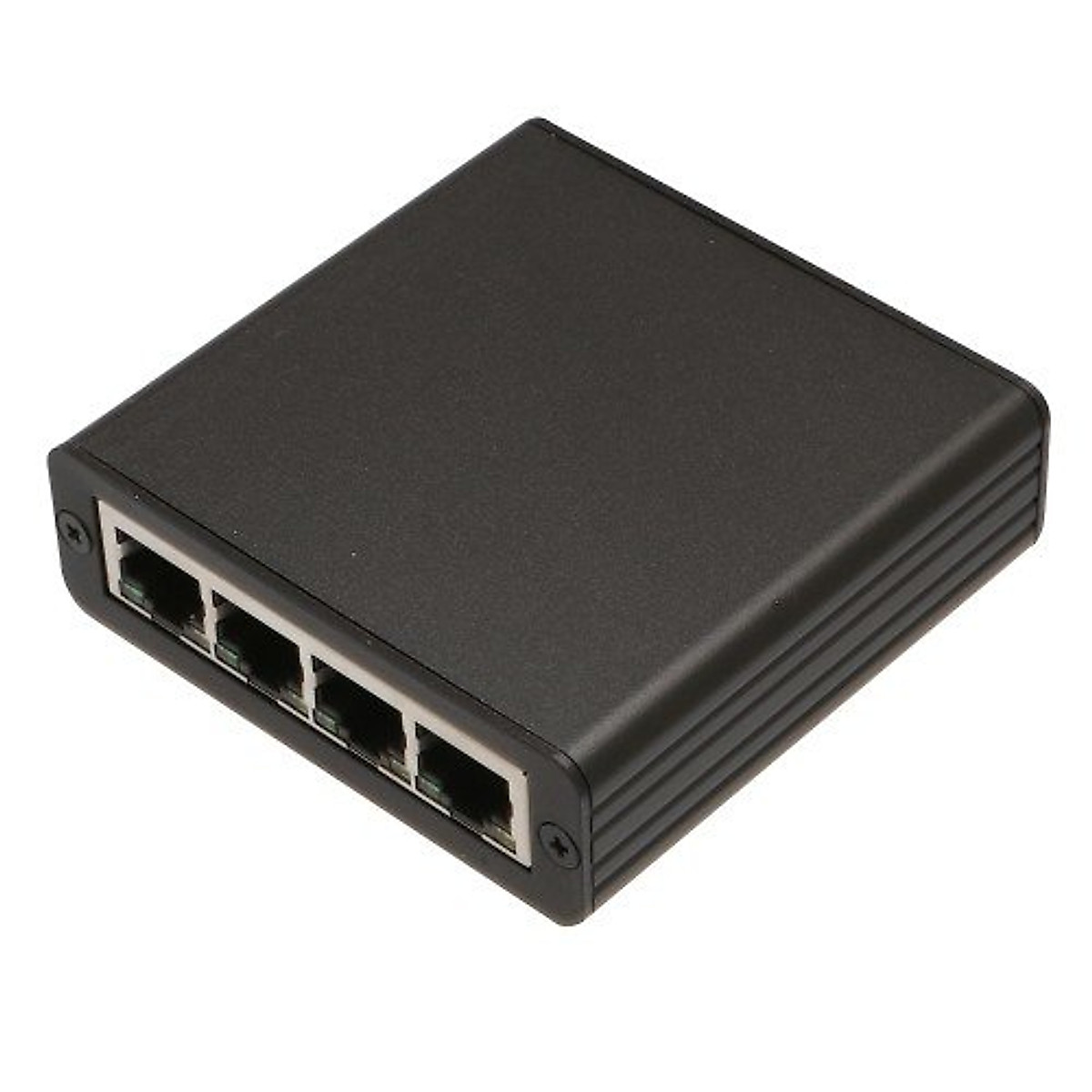 Syba 4 Port RJ45 Gigabit USB 3.0 Network Adapter NIC RTL8153 RealTek SY-HUB24047, Black