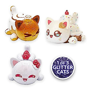 Aphmau Fashion Doll & Accessories Sparkle Edition, 5 Mystery Surprise Toys, Exclusive Glitter MeeMeows Mini Figure, Official Merch, 7 inch