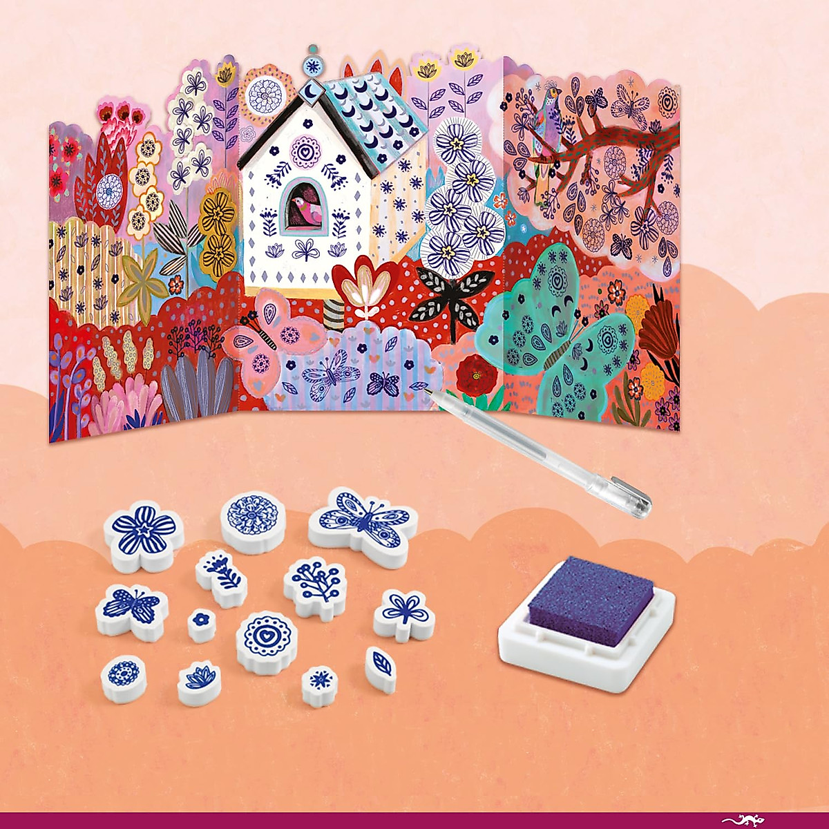 DJECO Multi-Activity Craft Kit - The Flower Garden