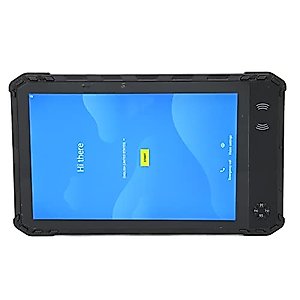 Naroote Tablet, 10in 4GB RAM 64GB ROM NFC Support Outdoor Tablet Front 500W Rear 1300W for Harsh Working Place (US Plug)