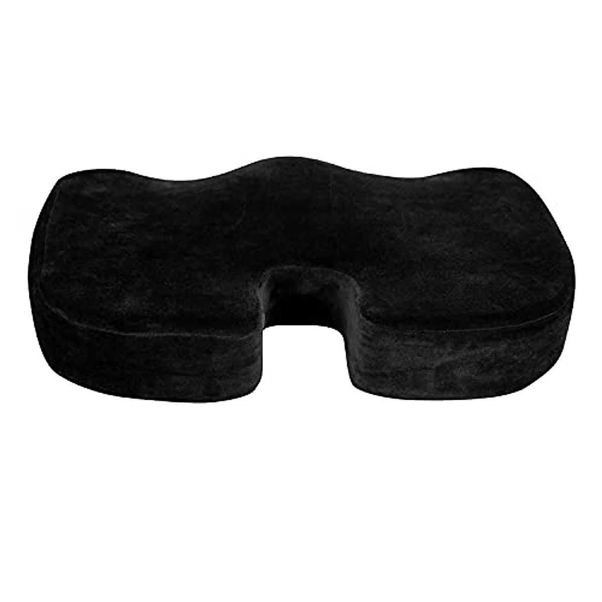 Flash Furniture Seat Cushion for Office Chair - CertiPUR-US Certified Memory Foam - Pillow for Sitting, Black