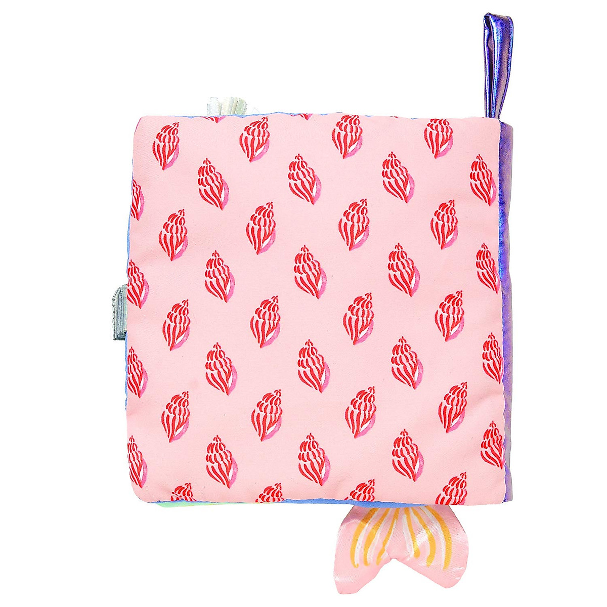 Manhattan Toy Under The Sea Soft Baby Activity Book with Squeaker Fish