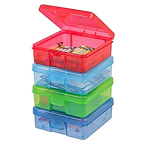 IRIS USA MCC-130 Kids BOY DISPLY 8PC Set 1PK [ECOM] IRIS Small Modular Supply Case, 8 Pack, Assorted Colors, Dark