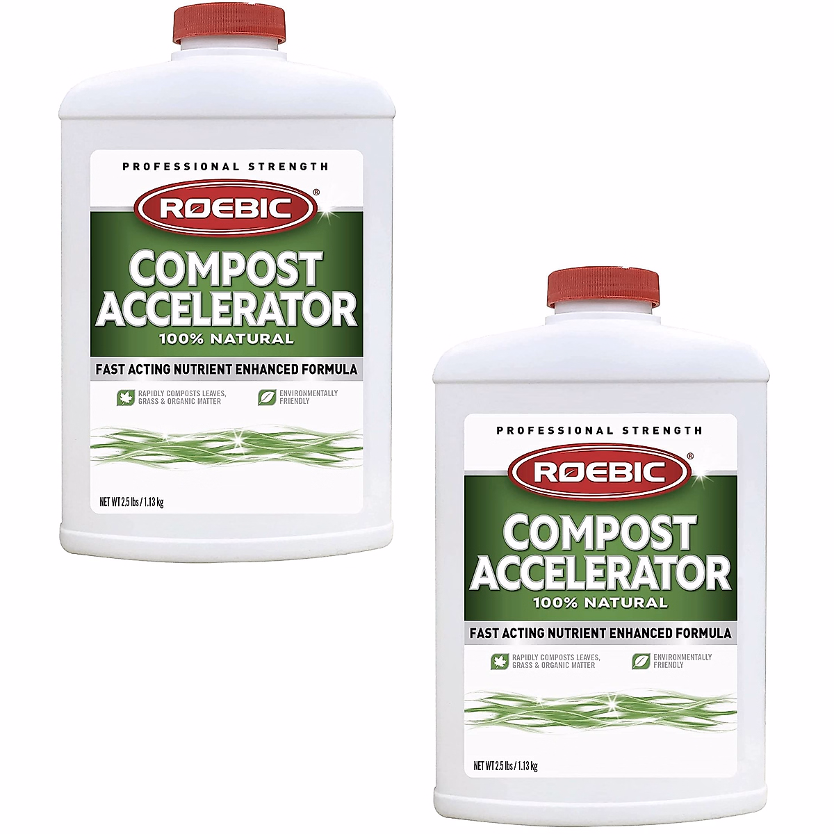Roebic Laboratories CA-2.5-12 2-1/2-Pound Bacterial Compost Accelerator (2 Pack)