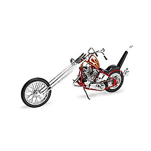 Revell 17326 L.A. Street Chopper 1:8 Scale 107-Piece Skill Level 5 Model Motorcycle Bike Building Kit,White