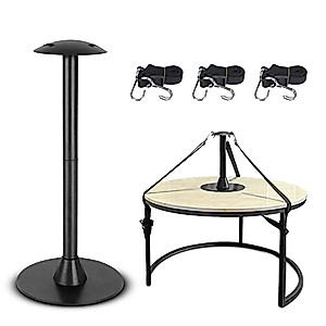 TBTeek - Includes Straps - Outdoor Patio Furniture Set Covers Support Pole, Adjustable Pole System for 12'' / 20'' / 28'' inch, Prevent Water & Snow Pooling and Collecting Debris