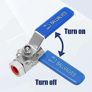 JOEJET High Pressure Washer Ball Valve Kit, 3/8" Quick Connect Ball Valve for Power Washer Hose, 5000 PSI