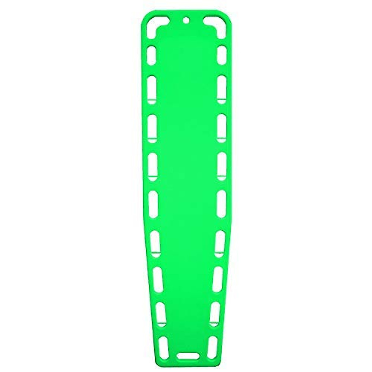 ASA Techmed Spine Board Stretcher, Patent Transfer EMT Backboard Immobilization, Base Board Green