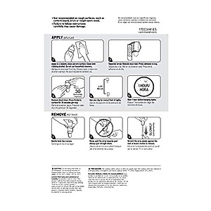 Command Small Refill Adhesive Strips, Damage Free Hanging Wall Adhesive Strips for Small Outdoor Wall Hooks, No Tools Removable Adhesive Strips for Living Spaces, 16 Command Strips