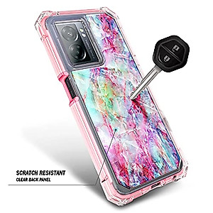 NZND Compatible with OnePlus Nord N300 5G Case with [Built-in Screen Protector], Full-Body Protective Shockproof Rugged Bumper Cover, Impact Resist Durable Phone Case (Fantasy)