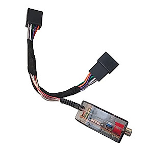 Radio System Amp Subwoofer Amplifier Wire Harness Adapter Interface with Impedance Converter for Toyota Tacoma Tundra Sienna Camry RAV4 Avalon Corolla