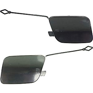Garage-Pro Tow Hook Cover Set of 2 Compatible with BMW X5 2014-2018 Rear Bumper Right Side and Left Side Primed