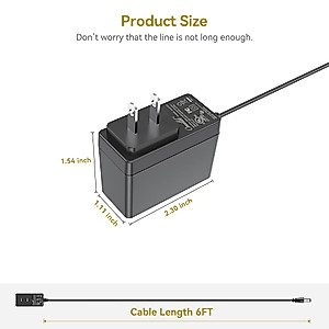 Omilik 13.5V AC Adapter Replacement for Wagan 2595 2467 2485 2464 2454 2544 2355 EL2354 2354 2412 el2454 2509 Power Dome 400 EX LT NX 200 Watt 400 Watt Power Dome (EL2464) 400A 600A 200W 300A (13.5V)