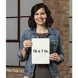 ComplianceSigns.com Vertical Caution D-Class Fire Extinguisher for Use On Combustible Metals OSHA Safety Sign, 10x7 inch Plastic for Fire Safety/Equipment