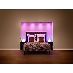 Philips Hue White and Color Ambiance BR30 Starter Kit (Older Model, 3 BR30 Bulbs and Bridge, Compatible with Amazon Alexa, Apple HomeKit and Google Assistant)