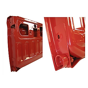 Fits Dodge Ram 1500 2009-2018 / Ram 2500 3500 2010-2018 (Single Rear Wheel) Rear Tailgate Painted Flame Red Clear Coat R4 CH1900129