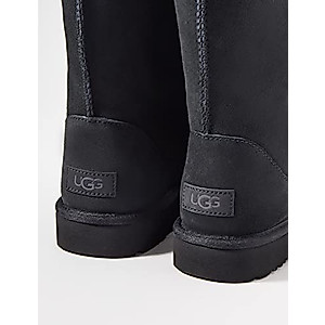UGG Women's Classic Short II Boot, Black, 7