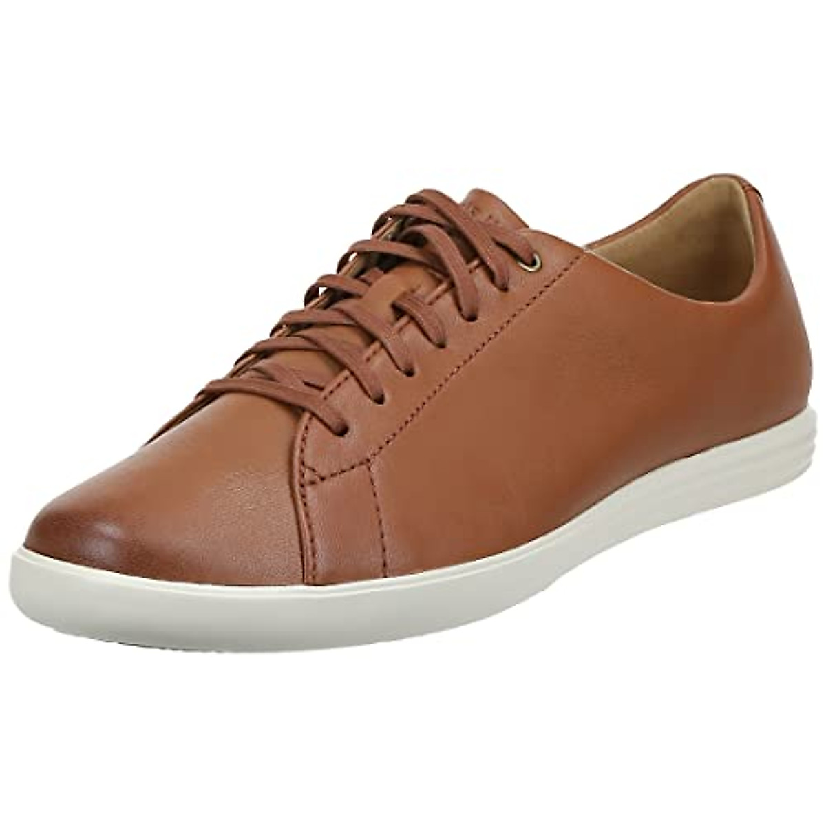 Cole Haan mens Grand Crosscourt Ii Sneaker, Tan Leather Burnsh, 10.5 US