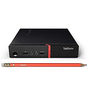 Lenovo Thinkcentre M715q Business Mini Tiny Desktop (AMD Ryzen 5 Pro 2400GE Quad Core 3.8GHz, 8GB DDR4 RAM, 256GB NVMe PCIe M.2 SSD) WiFi AC, Bluetooth, DisplayPort, Windows 10 Pro 64-Bit