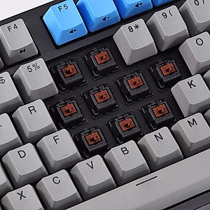 DURGOD Taurus K310 Big Mechanical Gaming Keyboard - 104 Keys - Double Shot PBT - NKRO - USB Type C (Cherry Brown,Black,ANSI/US)