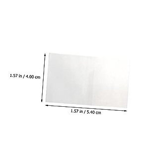 400 Pcs Bottle Sealing Film Shrink Bags Clear Shrink Film Polyolefin Film Heat Tool Clear Wrapping Bags Drier CD Bottle Sealer Film Heat Shrink Bags Clear Heat Shrink Film PVC TOKIDNY