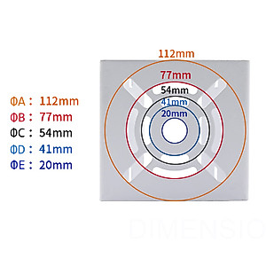 WiTi Universal Vertical Pole Mount for Security Camera, Solid Metal Bracket with Loops, Suitable for CCTV Cameras(Small Size)