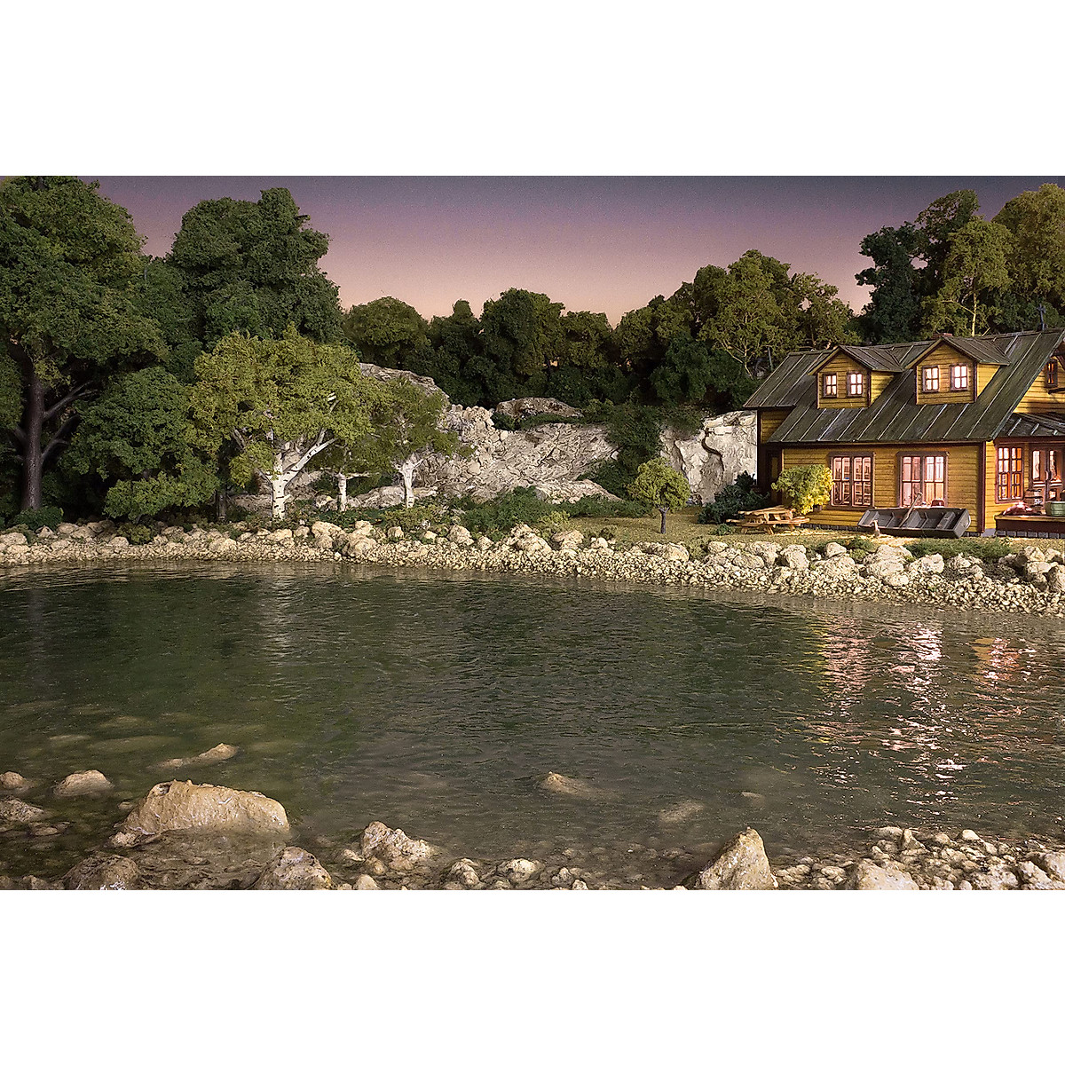 Woodland Scenics SP4113 Scene-A-Rama Water Diorama Kit, Multicolor