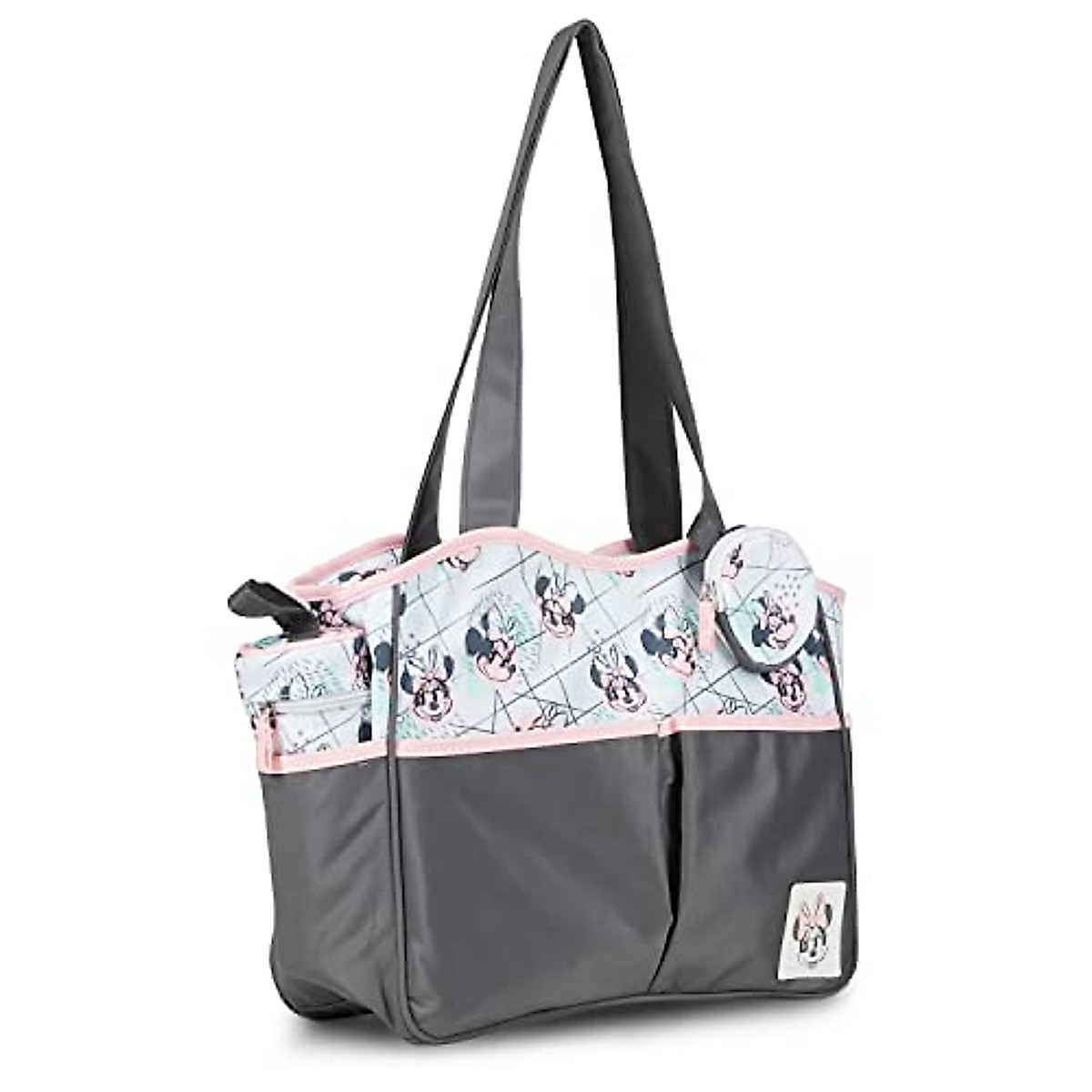 Disney Baby Girl Multi Piece Tote, Minnie-Watercolor
