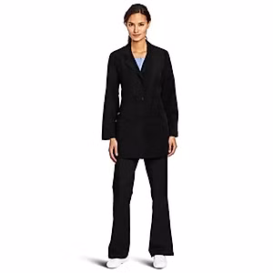 WonderWink 'Women's Performance Lab Coat' Lab Coat Black Small