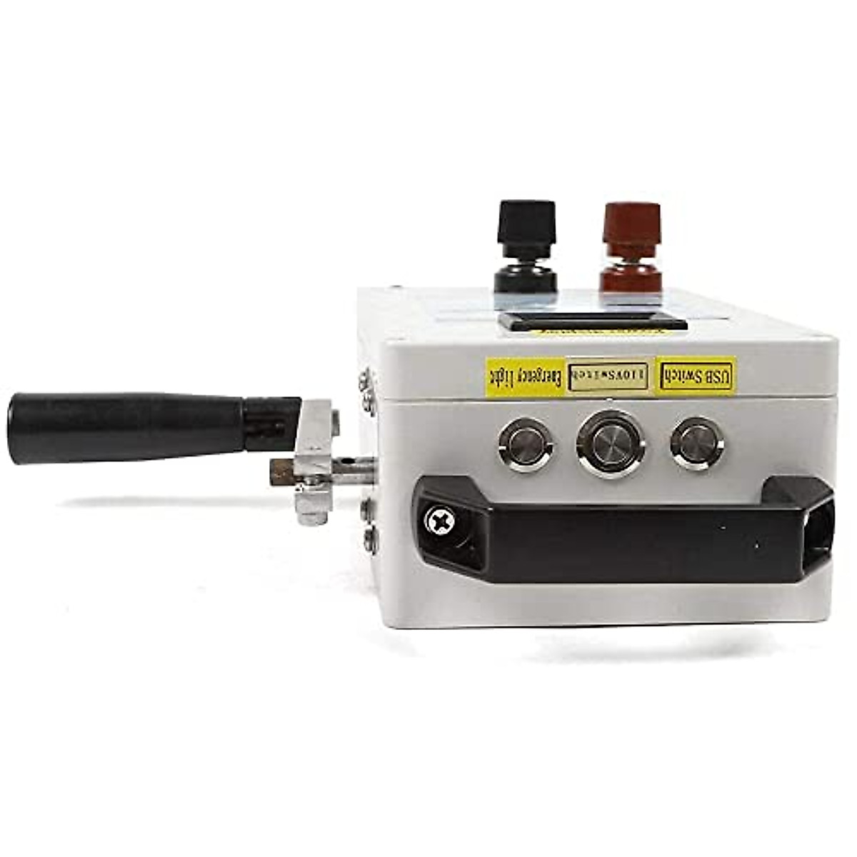 Hand Crank Generator w/Outlets USB Hand Powered Generator Portable for Emergency Electric Camping Outdoor Home Use Lightweight Manual Generator