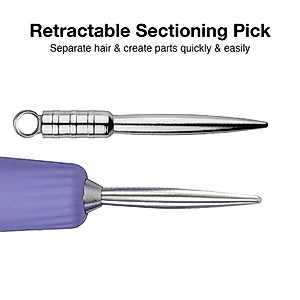 Olivia Garden FingerBrush Scalp-Hugging & Vented Combo Paddle Hair Brush (Ionic & 100% Boar Bristles) FBCO-PT (Petite)