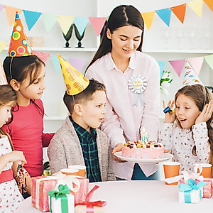 WIDEIDEAL White It's My Birthday Tinplate Badge Pin, Boys and Girls Happy Birthday Award Ribbon Children Adults Party Decorations Sign