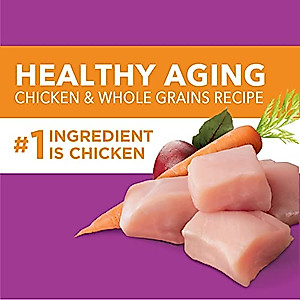 IAMS Healthy Aging Adult Dry Dog Food for Mature and Senior Dogs with Real Chicken, 7 lb. Bag