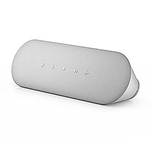 Dell SP3022 USB Computer Speaker for PC, Laptop, Monitor, Business Conference-Mini Soundbar Speakerphone, AI Noise Echo Cancellation, Full Duplex Audio, 2 x 1.8W, MS-Teams Certified - Platinum Silver