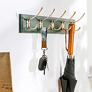 Handlein Key Ring Bracelet ，Mini Keychain Bracelet for Women，Key Rings for Keychains Holder Car ID Badges Card Wallet Phone Camera.（Yellow Flower）